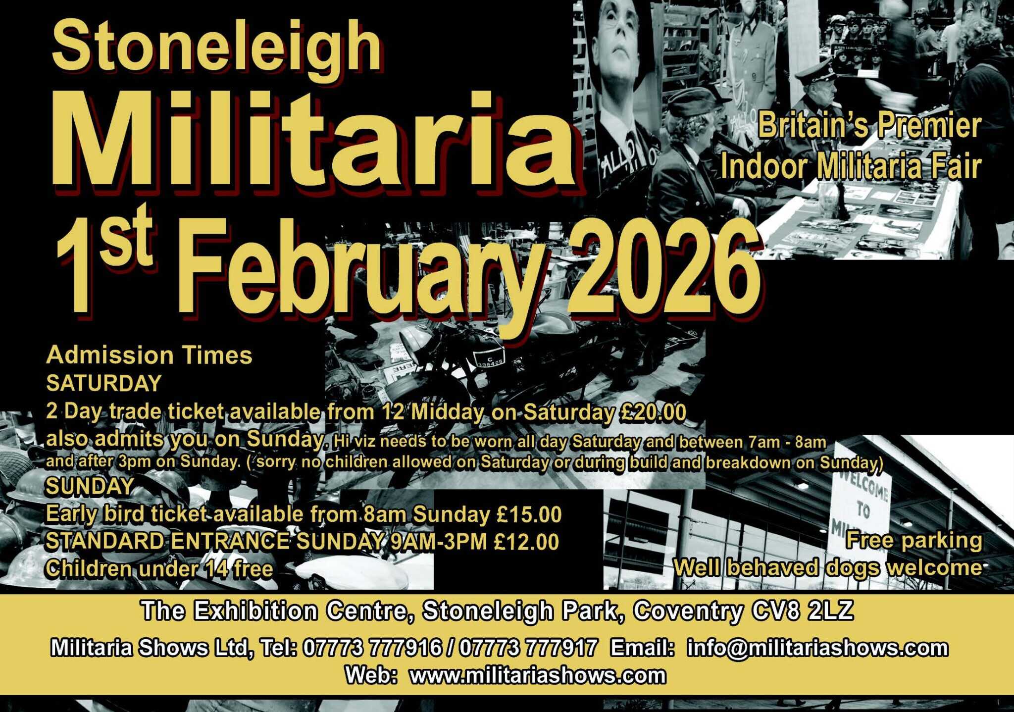 Militaria 2026 | NAEC Stoneleigh